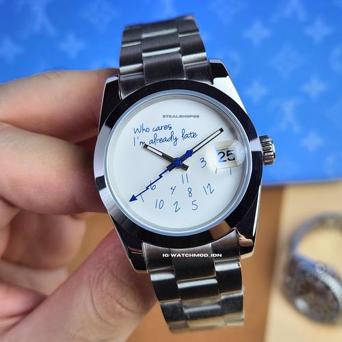 Jual Seiko Explorer Who Cares I'm Already Late Automatic (Super Limted ...