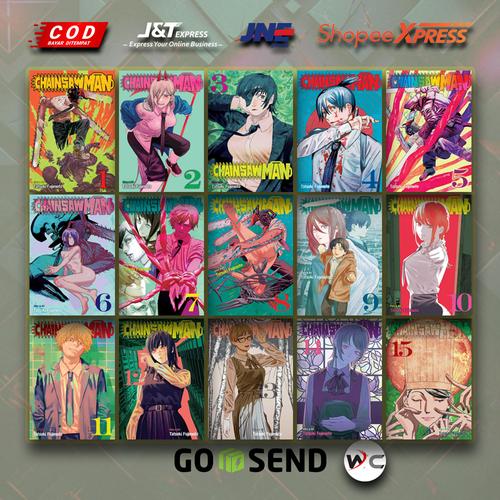 Jual Komik Chainsaw Man Volume 1-15 by Tatsuki Fujimoto - Vol.1 - Kota Depok ...