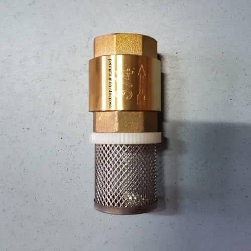 Jual Foot Valve Kuningan Drat 3/4 " inchi DN 20 - Jakarta Barat ...