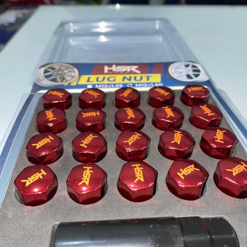 Jual Baut roda hsr variasi warna merah mobil TOYOTA VELOZ - Kota Medan ...