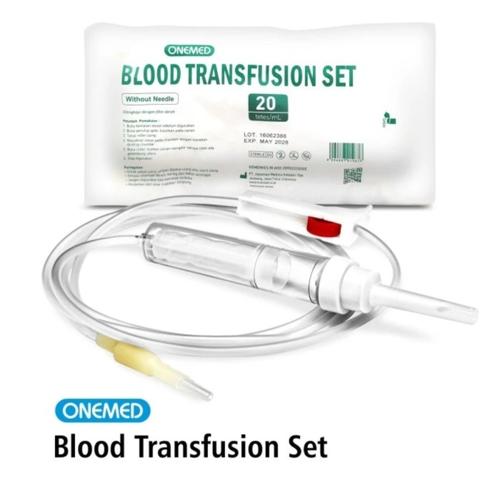 Promo Blood Transfusion Set OneMed / infus Set Bood - Kota Malang ...