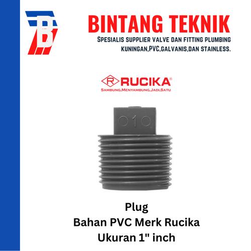 Jual Plug PVC Rucika AW (Tebal) 1" inch - Jakarta Barat - Bintang ...