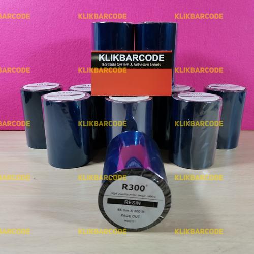 Jual BARCODE PRINTER RIBBON FULL RESIN ORIGINAL 85 X 300 METER - R300 ...