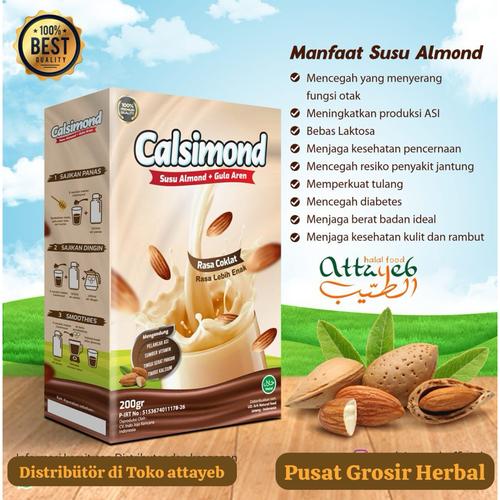 Jual Calsimond - Susu Almond - Plus Gula Aren untuk Memperkuat Tulang ...
