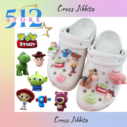 Jual 512 Action Figure Crocs Jibbitz Toy Story - Charms Miniatur Toy ...