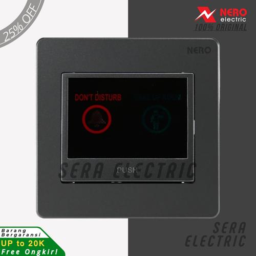 Promo Saklar Bell Hotel DND / MUR (Indikator) NERO Casa X272 Matte Black Series - Jakarta ...