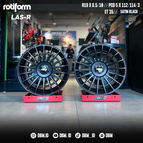 Promo Velg ROTIFORM LASR LAS-R R19 19x8.5 19x10 5x112/5x114.3 Benz BMW ...