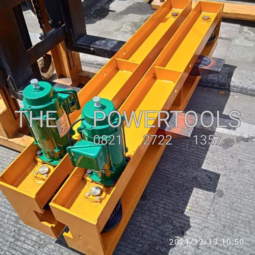 Jual Saddle Crane Hoist Set 3Ton Motor Crane Hoist Panjang 2 Meter ...