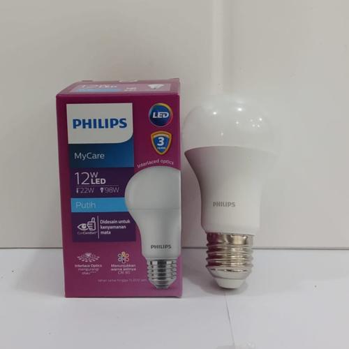 Jual Lampu Led Philips Mycare 12 Watt 12W Cahaya Putih 6500K dan ...