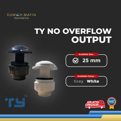 Jual TY No Overflow Outlet Pipa Pipe U – PVC by 3 Pawns - Jakarta Barat ...