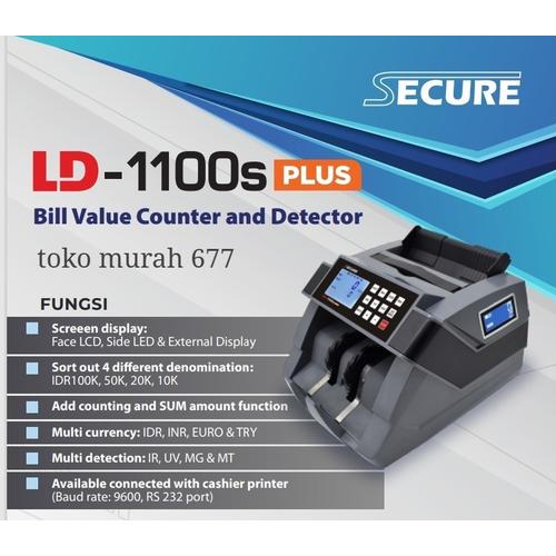Jual Mesin hitung uang SECURE LD 1100S plus / Money Counter - Jakarta ...