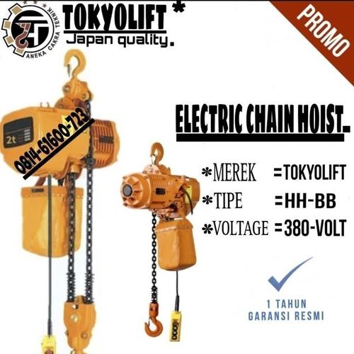 Jual Electric Chain Hoist 3 Ton x 12 Meter 380Volt 1Jalur (3Phase ...