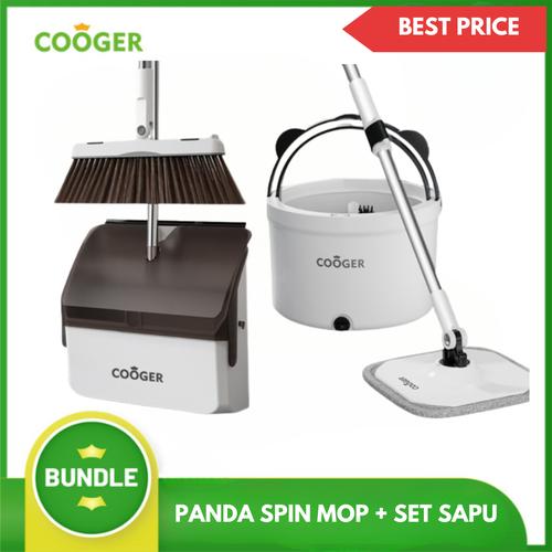 Promo COOGER BUNDLE Panda Spin Mop Dengan Set Sapu - Kab. Bekasi ...