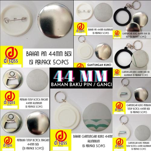 Jual 44MM Bahan Pin Peniti Ganci Gantungan Kunci Pembuka Botol 44mm 4 ...