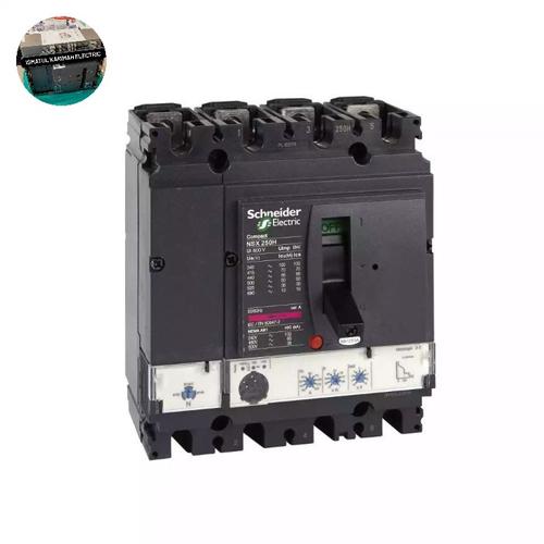 Jual SCHNEIDER MCCB NSX100L 4P 100A 150KA MICROLOGIC 2.2 NEW ORIGINAL ...