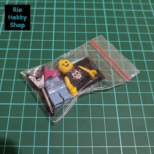 Jual Lego minifigures series 4 Punk Rocker collectible minifigure ...