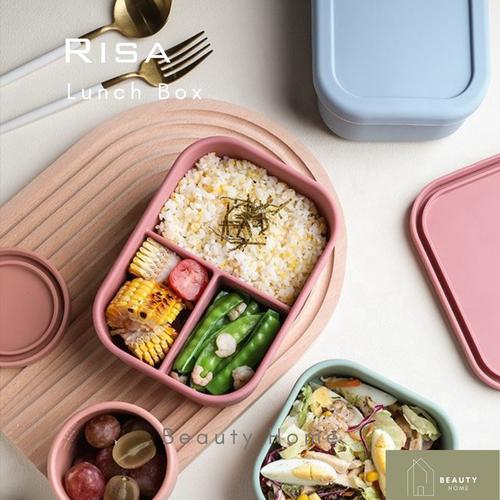 Promo BEAUTY-RISA Lunch Box Kotak Tempat Makan Bekal Anak Sekolah Dewasa Ke Kantor Kotak Bento ...