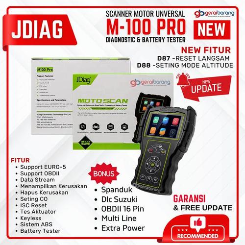Jual SCANNER MOTOR JDIAG UNIVERSAL DIAGNOSTIK SCAN TOOL MOTOR INJEKSI ...