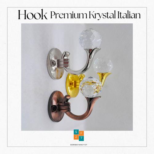 Jual HOOK PREMIUM KRYSTAL ITALIAN - HOOK CANTOLAN GORDEN / PENGAIT TALI ...