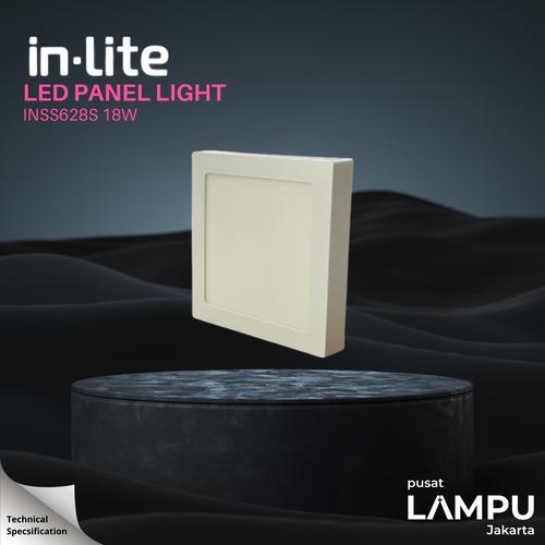 Jual INLITE Led Panel Outbow Kotak 18watt LED 220V 220volt 18W square ...