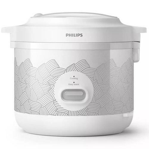 Jual PHILIPS Rice cooker 1,8 Liter HD 3003 Putih Grey Original - Kota ...