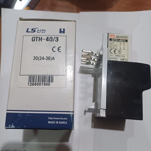 Jual LS. Thermal Overload Relay GTH-40/3 ( 24,30,36 ) LS - Jakarta ...