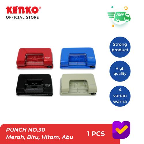 Jual KENKO PUNCH / PEMBOLONG KERTAS NO.30 - Biru - Jakarta Utara ...