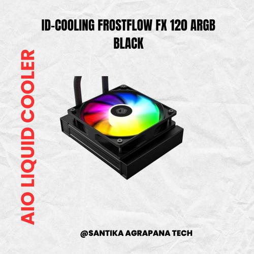 Jual AIO Cpu Liquid Water Cooling ID-COOLING Frostflow FX 120 ARGB Black - Kota Bandung ...