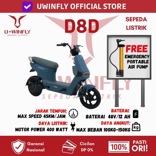 Promo Sepeda Listrik Uwinfly D8D 450 Watt 48v 12 Ah Garansi resmi ...