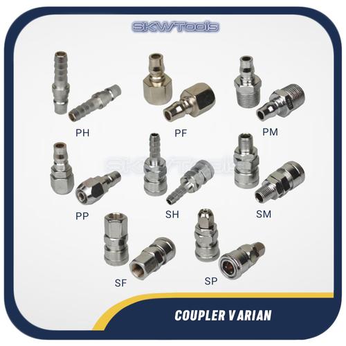 Jual Quick Coupler Sambungan Selang Kompresor SH SP SH SM PP PF PH PM ...