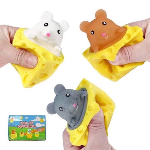 Jual Squishy Pop Up Anti Stress Fidget Mouse In The Cheese - Jakarta ...