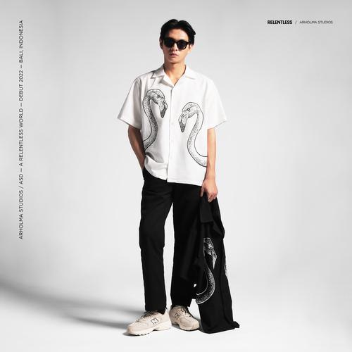 Jual Arholma Studios - Oversized Shirt 'Sicario' White - S - Kab ...