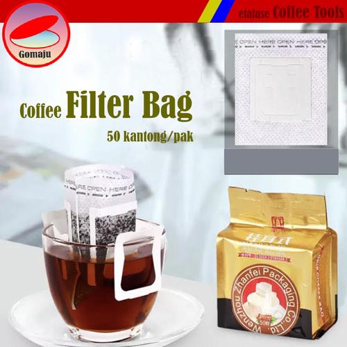 Jual Kertas Kopi Drip Bag Coffee Tea Filter Kantong Saring Kopi Kertas ...