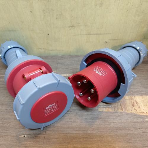 Jual Industrial Steker Mobile Plug/Wall Socket 4P 63A/5P 63A 4PIN/5PIN ...