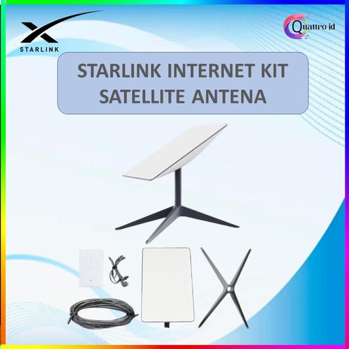 Jual STARLINK Internet Kit Satellite Antenna & WiFi Router Kit - Dual ...