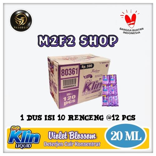 Jual So Klin Liquid Perfume Collection Violet Blossom | Ungu Deterjen ...