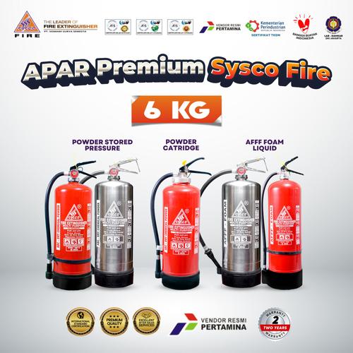 Jual APAR 6 Kg Premium SYSCO FIRE - FOAM / POWDER - Alat Pemadam Api Kebakaran / Fire ...