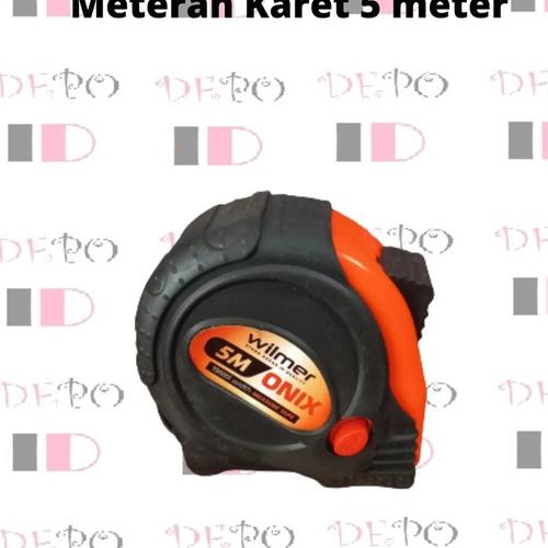 Jual Meteran Murah 5 Meter / Meteran Tukang 5m / Meteran Karet 5m ...
