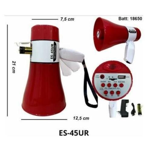 Jual MEGAPHONE TOA es 45 ur Battery Charge Pengeras suara demo speaker ...