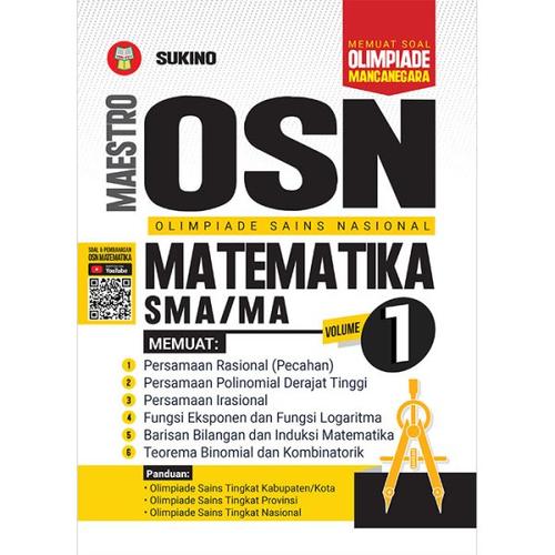 Jual Maestro OSN (Olimpiade Sains Nasional) Matematika utk SMA/MA ...