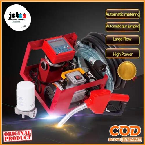 Jual Pompa Transfer BBM Minyak Solar Premium Air dengan Digital flow ...