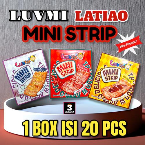 Jual Snack Latiao Mini Strip 1 Box Isi 20 Pcs - Barbeque - Jakarta ...
