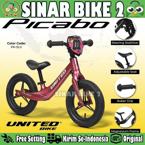 Jual Balance / Push Bike UNITED PICABO Ban Karet Sepeda Keseimbangan ...