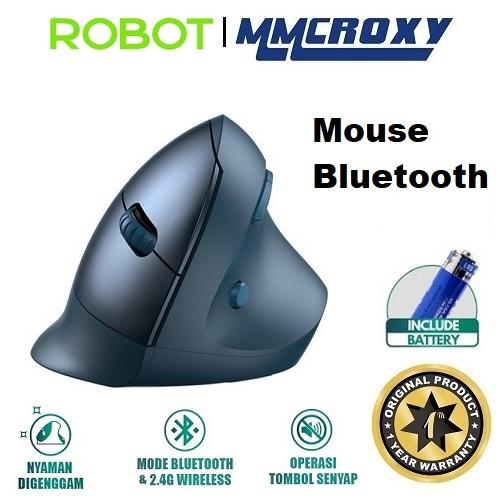 Jual Robot Guru Master 1 Mouse Wireless Vertical Ergonomic 2.4G Dual ...