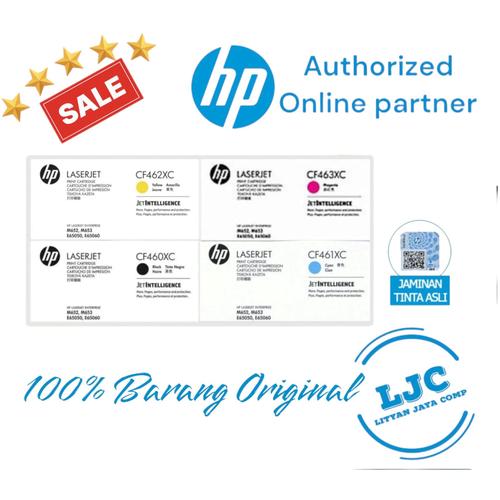 Jual TONER HP LASERJET CF460XC CF461XC CF462XC CF463XC (B.C.M.Y ...