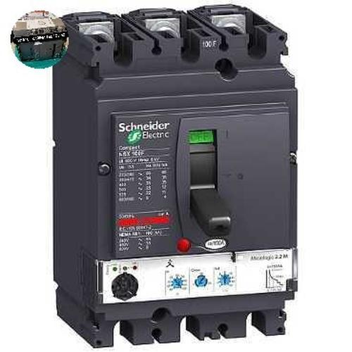 Jual SCHNEIDER MCCB NSX100N 3P 100A 50KA MICROLOGIC 2.2 LV429795 ORIGINAL - Jakarta Pusat ...