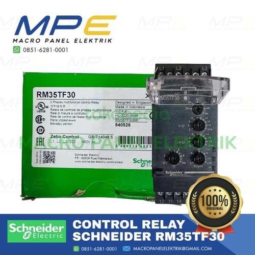 Jual Control Relay Schneider Rm35Tf30 Over Phase Failure Original ...