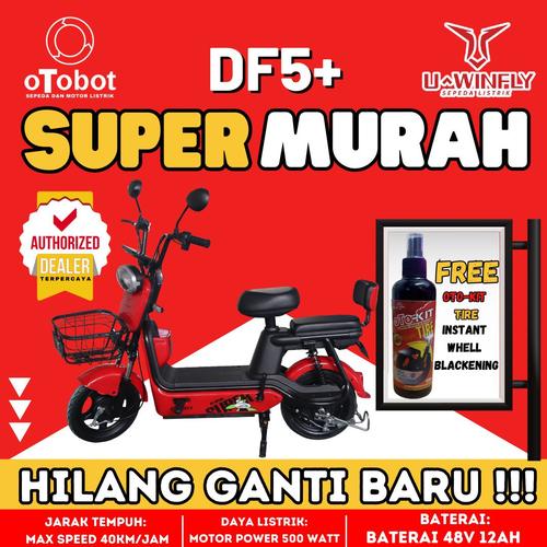 Jual Sepeda Motor Listrik Uwinfly Dragonfly 5+ Df5+ Df 5 + Uwinfly ...