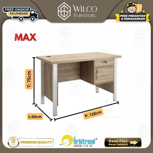 Jual Meja Kerja 1/2 Biro Max Orbitrend / Meja Belajar Minimalis / Meja ...