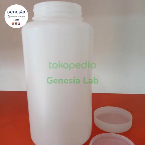 Jual Botol Sampel Plastik 1000 ml 2000 ml Wide Mouth Bottle HDPE Siware ...